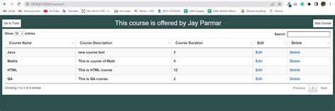 GitHub Jayparmar Tutor Crud Application In This Project I Have Performed CRUD Operation
