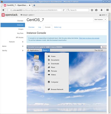 centos 7 openstack ocata configure horizon server world