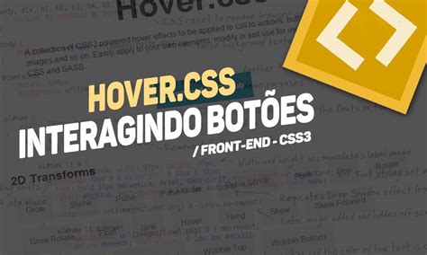 Como Criar Interações Incríveis Com Botões Links E Imagens Hovercss