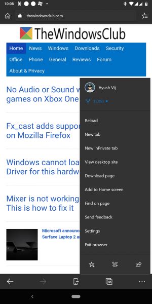 如何在 Android 上使用 Microsoft Edge 安装渐进式 Web 应用程序