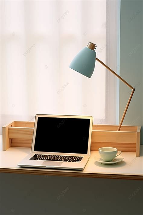 나무 노트북 테이블 책상 램프 스탠드 배경 배경 화면 및 일러스트 무료 다운로드 Pngtree