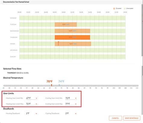 Creating Applying And Editing Named Schedules Climavision