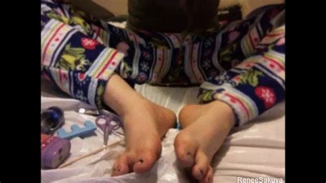 Nail Filing Toenail Fetish Foot Fetish Renee Sakuyas Clip Store Clips4sale