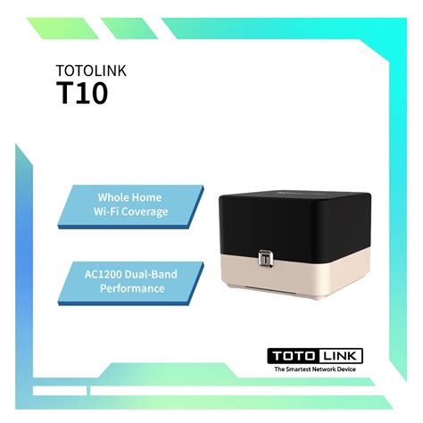 3 Years Warranty Totolink T10 Ac1200 Smart Home Wi Fi Router 3 Pack