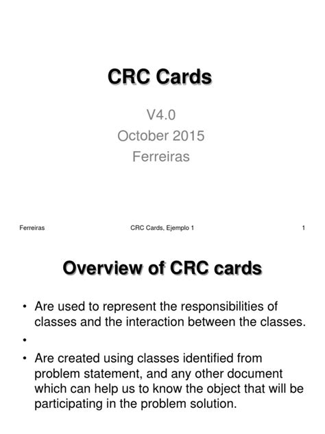 5 Crc Cards Pdf Object Computer Science Automated Teller Machine