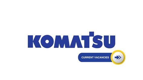 Komatsu Vacancies 2025 Jobfinders24 Job Listings