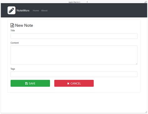 GitHub Drminnaar Noteworx Expressui Mongodb A Basic Note Application That Uses An Express