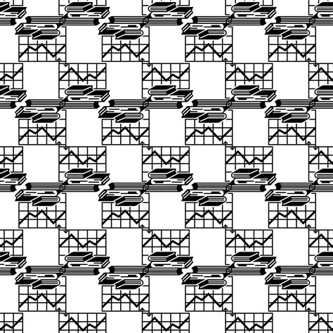 Graph Finance Book Pattern Seamless Vector Vector Art At Vecteezy