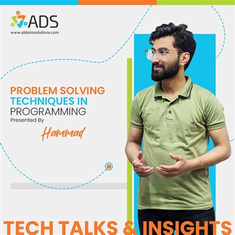 Hammads Tech Session On Programming Skills Aldaim Solutions Ads Posted On The Topic Linkedin