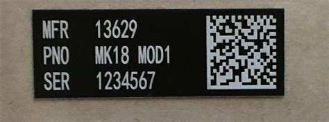 Colt Mk18 Mod10 Custom Uid Label 3828667301