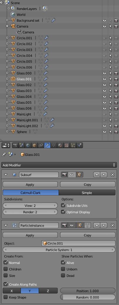 Is It Possible To Assign Different Material To A Single Particle