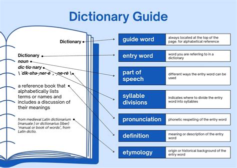 Dictionary Entry Layout