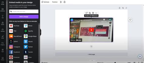 How to Insert a YouTube Video into Canva Designs