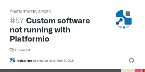 Custom Software Not Running With Platformio · Issue 57 · Fysetcfysetc