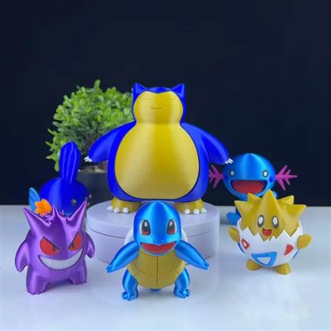 Snorlax 3d Printed Model Pokemon Game Collectible Figurine Fan Art