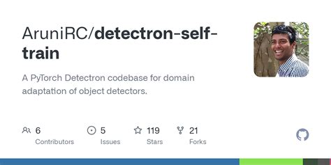 Github Arunircdetectron Self Train A Pytorch Detectron Codebase For Domain Adaptation Of