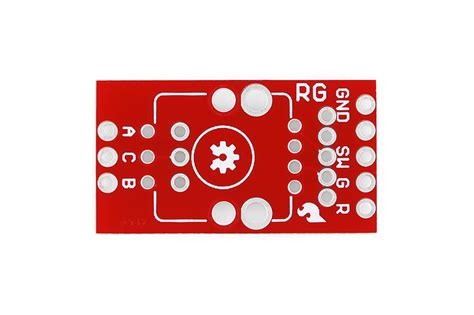 sparkfun rotary encoder breakout illuminated rg rgb kiwi electronics