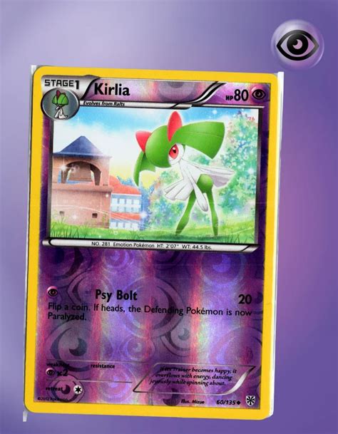 Kirlia Reverse Holo 60135 Plasma Storm Tcg Coleccionistas