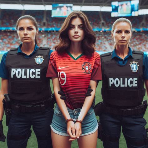 Female Portugal Football Fan Arrested By Darkfoxai On Deviantart
