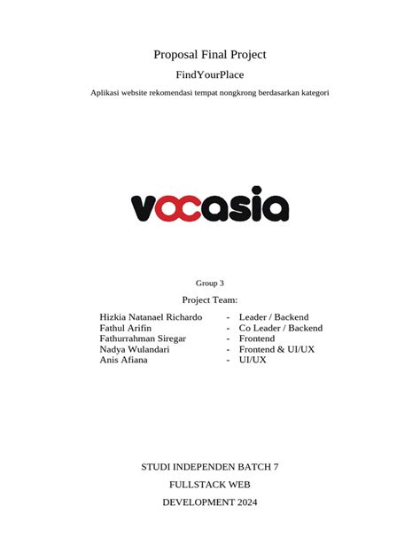 Propsal Final Project Group 3 Pdf