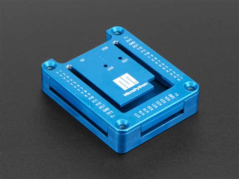 MicroPython Pyboard Anodized Housing With Open Lid ID 3496 Adafruit Industries Unique Fun