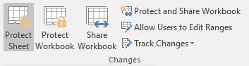 Protect Excel Spreadsheet Options Microsoft Excel 2016