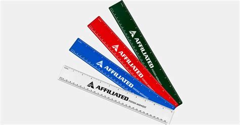 Usa Made 12 Ruler With Your Logo