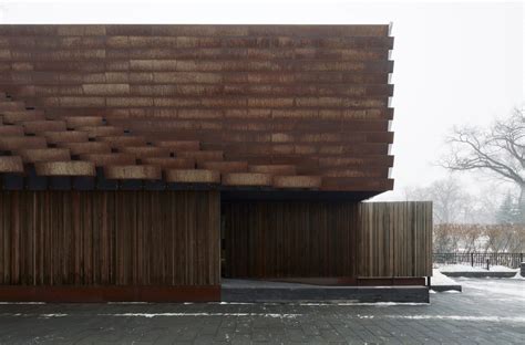 5468796 Architecture Wraps Winnipeg House In Weathering Steel Veil