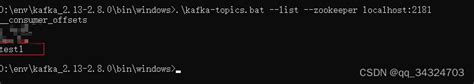 Windows下安装单机kafka环境及配置sasl身份认证window 配置 Kafka Jaas Csdn博客
