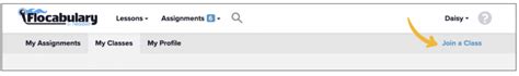 Joining My Teacher S Class And Logging In To Flocabulary