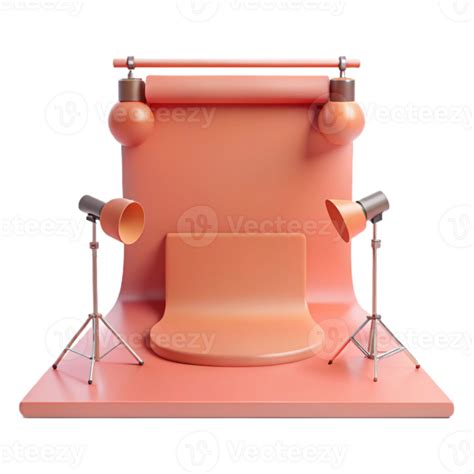 3d Render Of A Simple Product Photography Studio Setup 51222859 Png