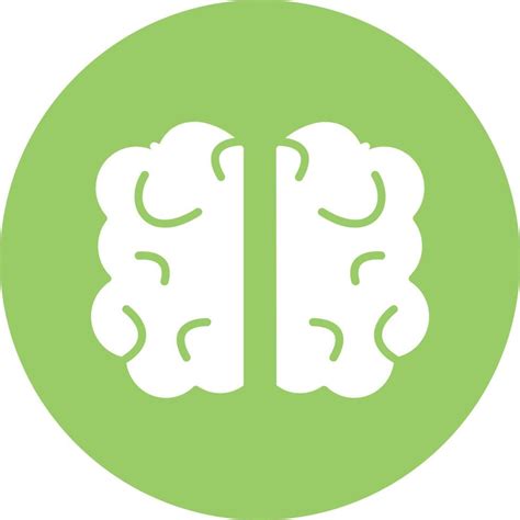 Human Brain Vector Icon Style 22201426 Vector Art At Vecteezy