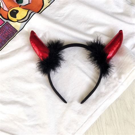 Devil Horns Halloween Costume Halloween Ears Devil Horn Etsy