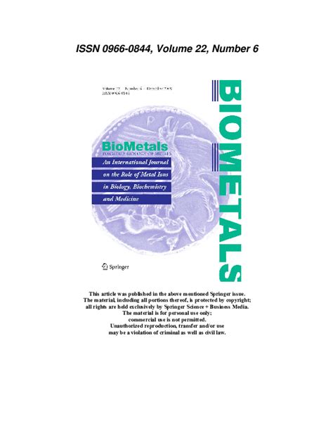 Pdf The Effect Of Dietary Selenium Supplementation On Cadmium