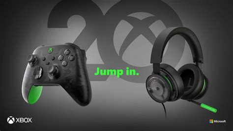Microsoft представила линейку аксессуаров к 20-летию Xbox