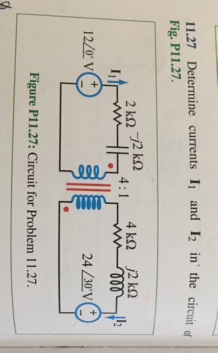 Solved Determine Currents I And I In The Circuit Of Fig Chegg Com