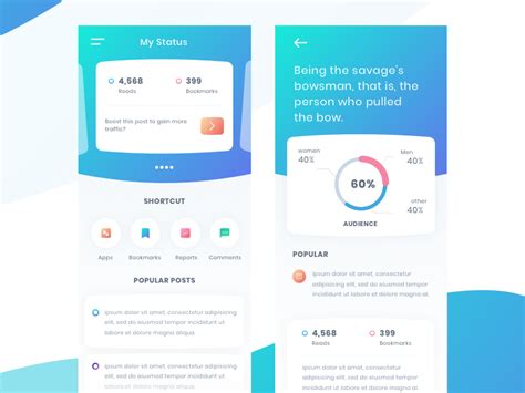 ui design for iphone x by shinesmon on dribbble