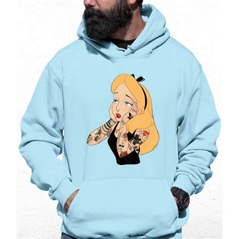 Alice Colour Hoodie Etsy