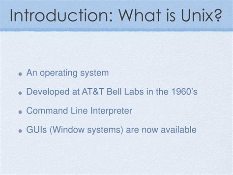 Ppt Learning Unixlinux Powerpoint Presentation Free Download Id