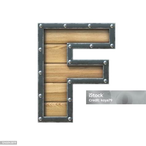 금속 프레임과 리벳나무 보드로 만든 글꼴 3d 렌더링 편지 F 알파벳에 대한 스톡 사진 및 기타 이미지 알파벳 대문자 알파벳 F Istock