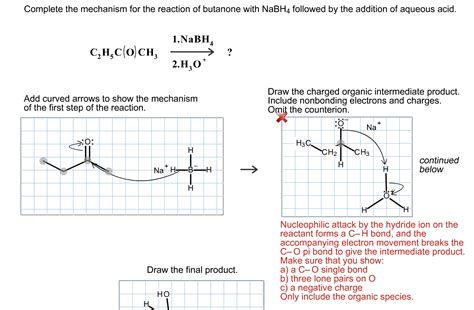 Solved Complete the mechanism for the reaction of butanone | Chegg.com