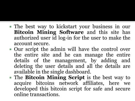 ppt bitcoin mining software bitcoin mining script powerpoint