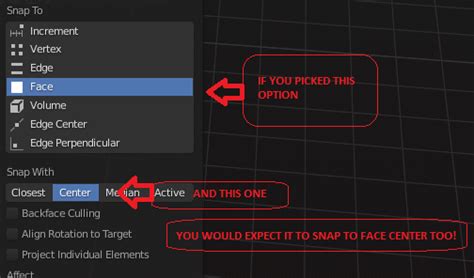 3d cursor and snapping modes face question only basics and interface blender artists community