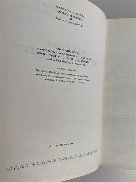 Methods Of Hilbert Spaces Polska Akademia Nauk Monografie