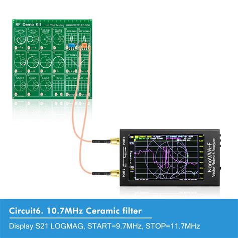 Snapklik Com Filter Attenuator RF Demo Kit NanoVNA RF Tester Board For NanoVNA H NanoVNA F