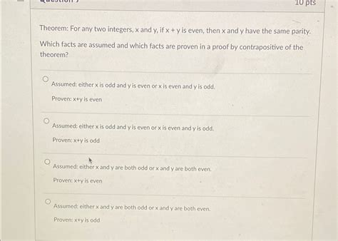 solved theorem for any two integers x ﻿and y ﻿if x y ﻿is
