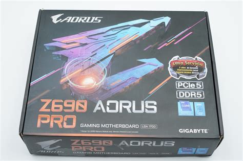 Used Gigabyte Z690 Aorus Pro Motherboard Lga1700 Pcie 5 0 Ddr5 2 5g Lan Wi Fi 6 Atx Ubb Threads