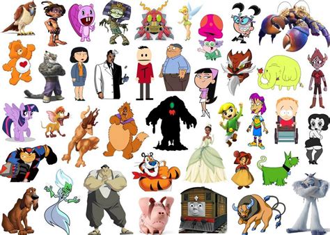 Click The T Cartoon Characters II Quiz By Ddd