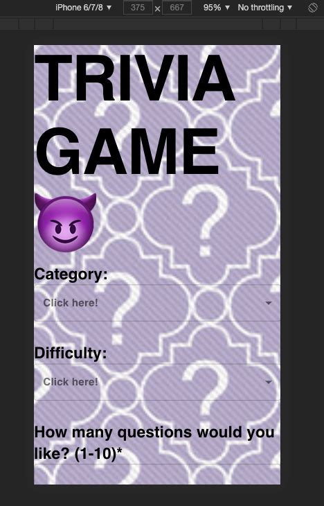 github rohitha18 trivia web app trivia game using react js material
