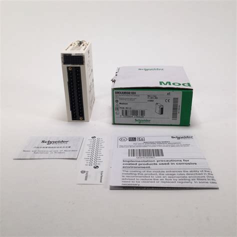 schneider electric bmxami0810h modicon x80 isolated analog input module